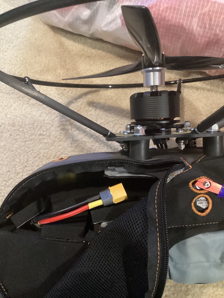 Cefics Punkair RC Paramotor Cross Alps 2.8 (4.2M : 13.8 foot wing span ...