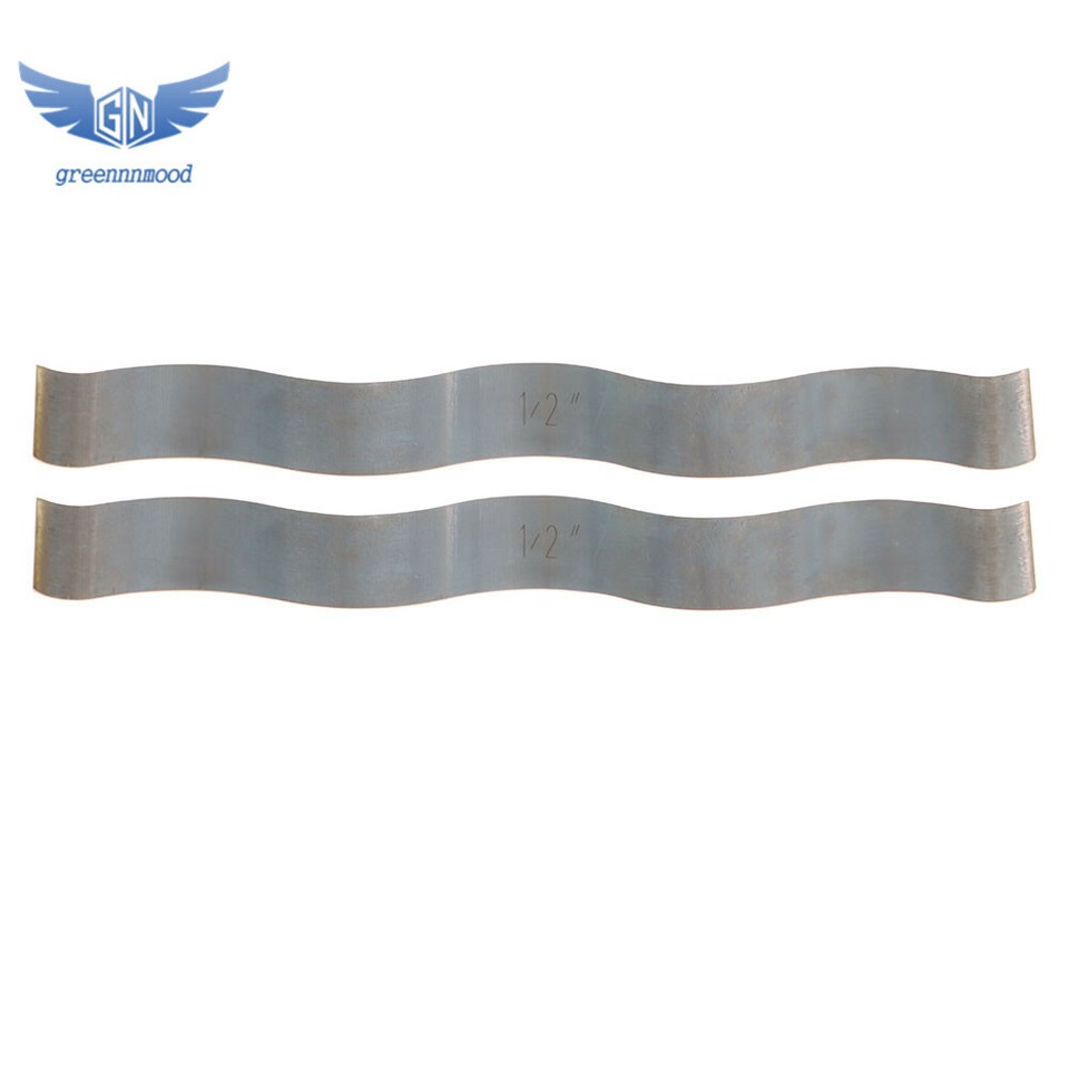 9 Pair Precise 1/8" Wavy Steel Parallel Parallels.0002" Hardened 18 Pcs ...