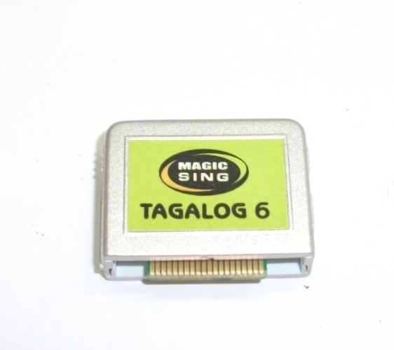 Magic Sing Karaoke Enter Tech Song Chip TAGALOG 6 | eBay