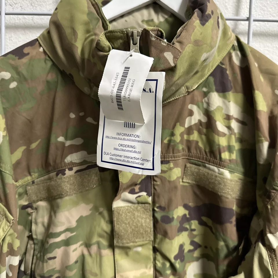 US Army OCP Level 5 Soft Shell Jacket Medium Long NEW | eBay