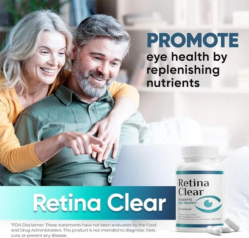 5-Pack Retina Clear Capsules, RetinaClear Supports Eye Health - 300 ...