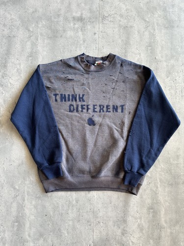 Vintage 90s Apple Macintosh Think Different Distressed Grunge ...