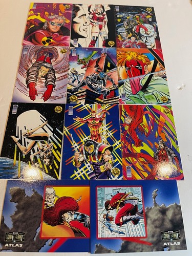 1993 Upper Deck Pyramid Deathmate Valiant Era Complete 120 Base Card ...