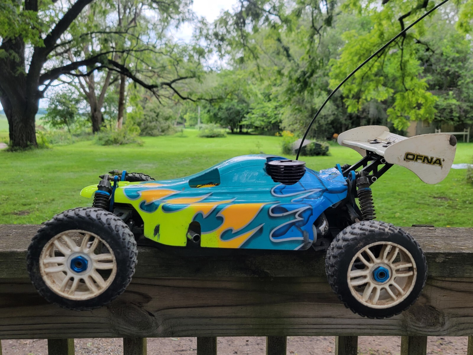 Vintage OFNA Racing 1/8 Ultra Lx Competition, MBX, Nitro Rc, Rc Car ...