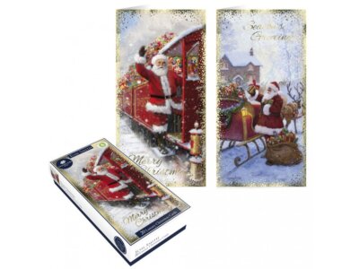 Tom Smith Luxury Slim Boxed Assortments Traditional Santa 20 Pack | eBay.de