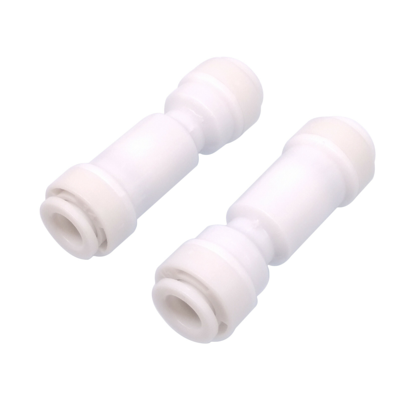 2pcs 1/4" to 1/4" Tube Straight Quick Connect Check Valve Push Fit | eBay