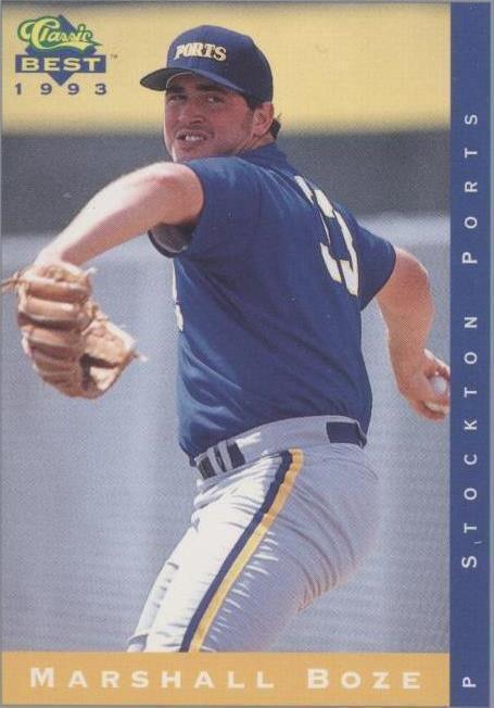 1993 Classic Best Minor League - Marshall Boze #165 (RC) for sale ...