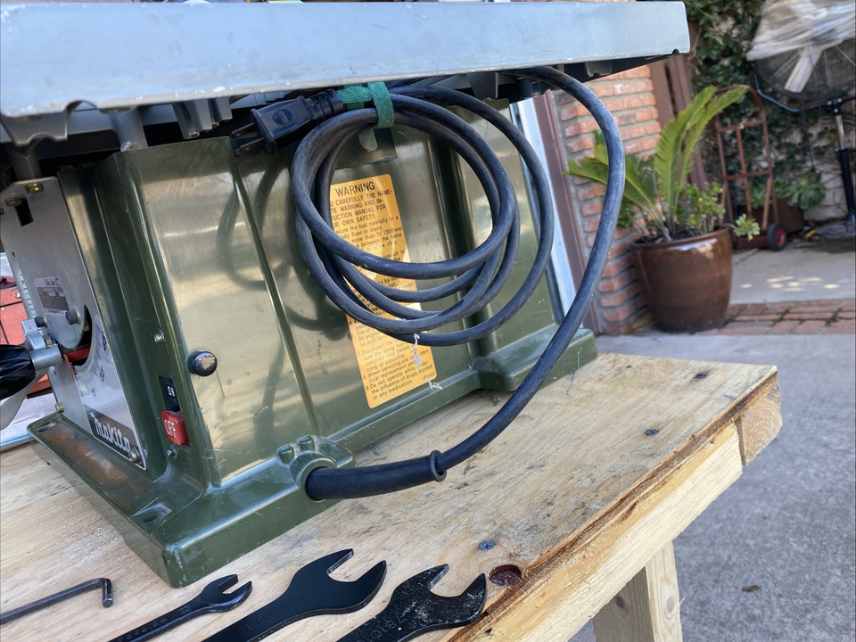 Vintage Makita 2708 Table Saw 115V 4500 RPM Made In Japan | eBay