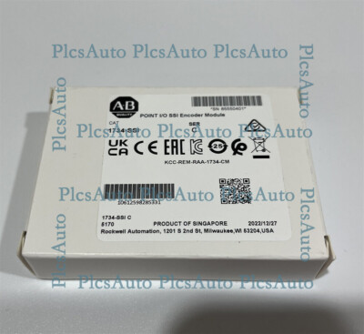 1PC AB 1734-SSI SER C AB Allen-Bradley POINT I/O SSI Encoder Input ...