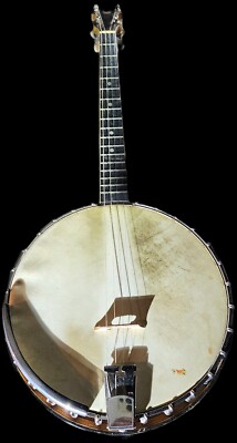 VEGA Banjo - Vegaphone Professional, 4-String "Pie-Plate" Resonator ...
