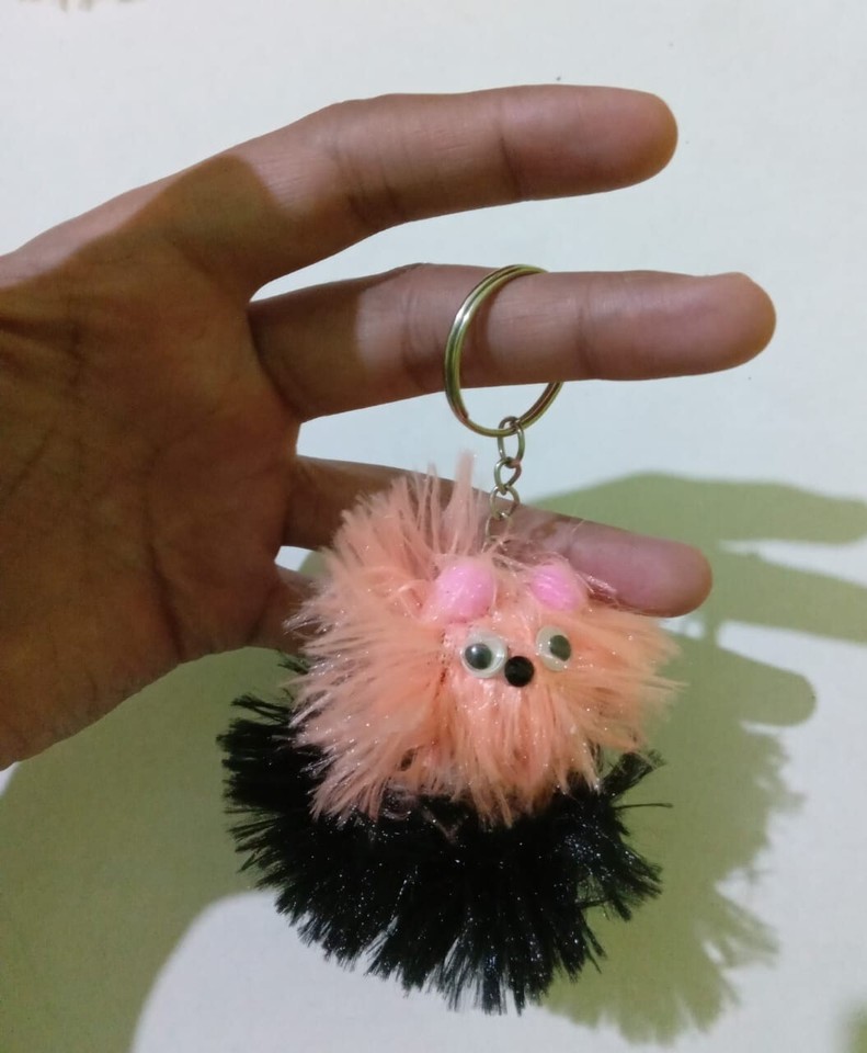 beautiful wool key tags new assorted colored free shipping 10 key ...