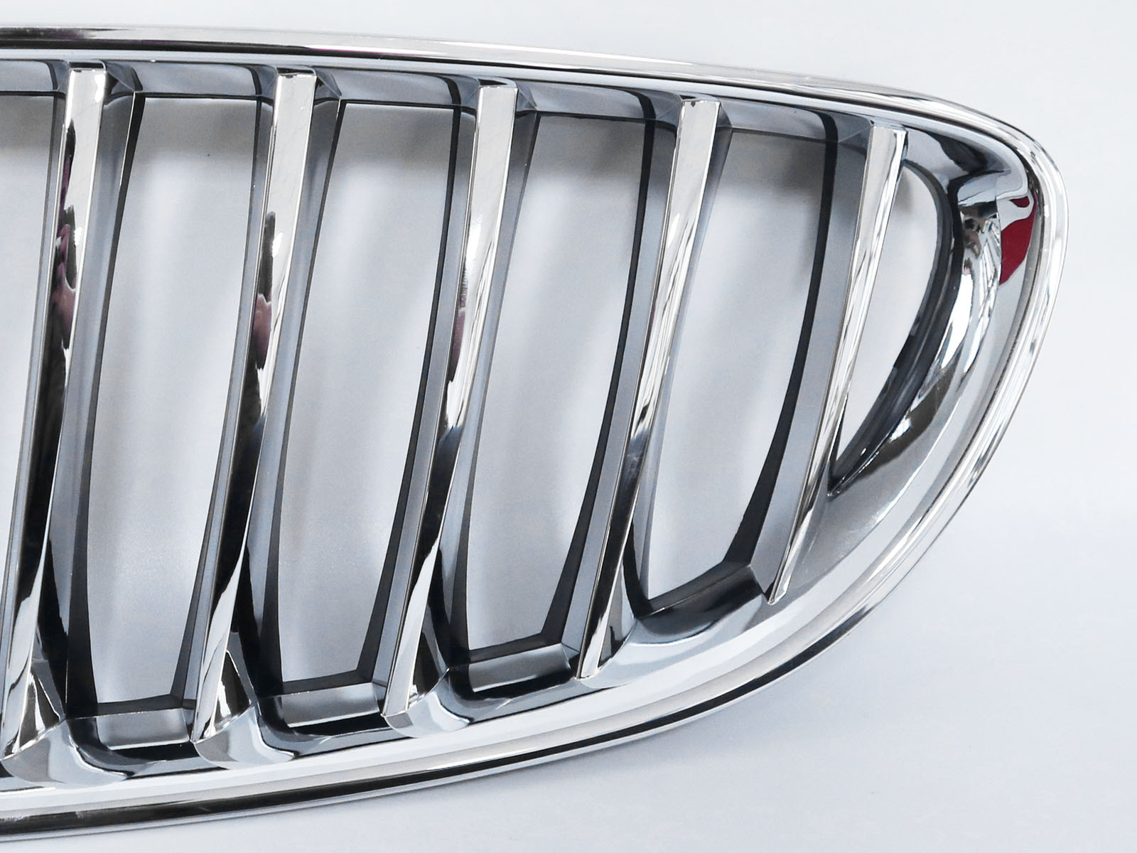 (2) Front Chrome Black Kidney Grill Grille For 2009-2016 BMW Z4 E89 Mk2 ...