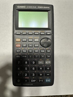 Vintage Casio FX-7400G Plus Power Graphic Calculator 32kb Program Link ...