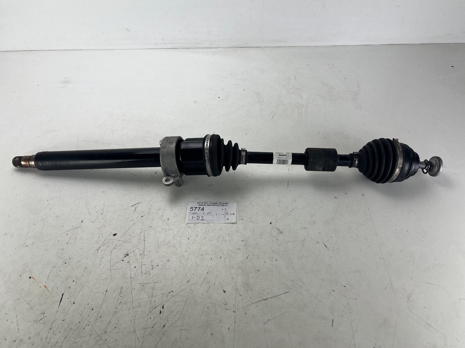 2016-2019 MINI COOPER CLUBMAN F54 1.5 FRONT RIGHT DRIVE SHAFT ...