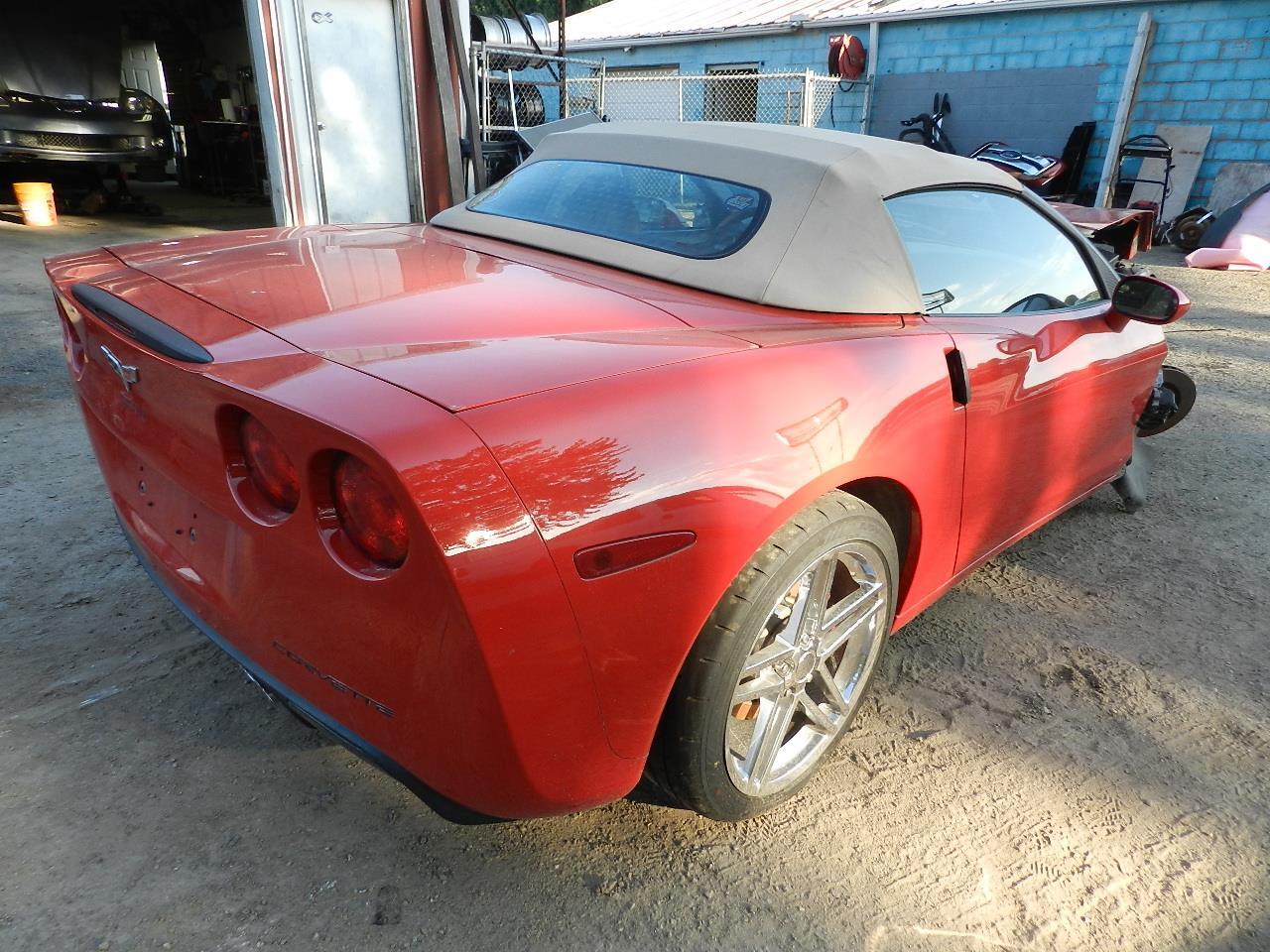 2005-2013 C6 Corvette Convertible Rear End Quarters Bumper Frame ...