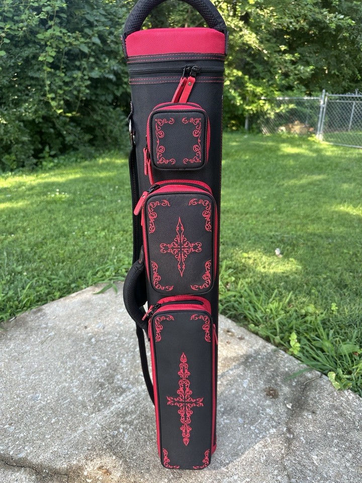 JB Pool Cue case 3x6 Custom Embroidery | eBay