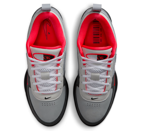 Nike Book 1 Solar Red Devin Booker Basketball Shoes Grey Men's | Size 8 ...