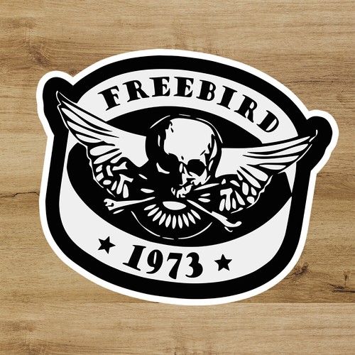 Lynyrd Skynyrd Freebird 1973 Preimum Vinyl Decal Sticker Heavy 70s Rock ...