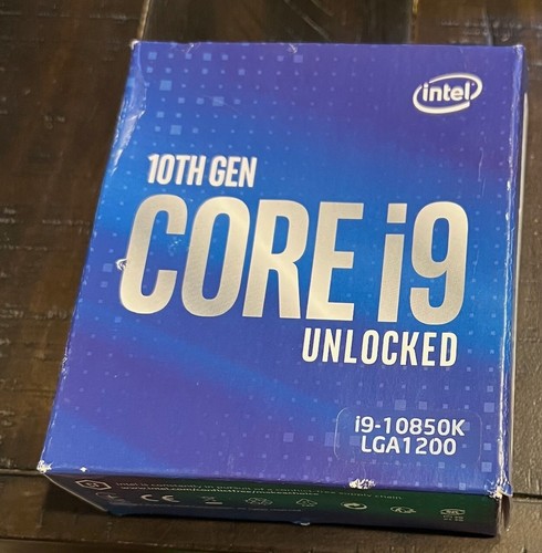 Intel BX8070110850K Core I9-10850k 10cores up to 5.2 GHz Unlocked 125w ...
