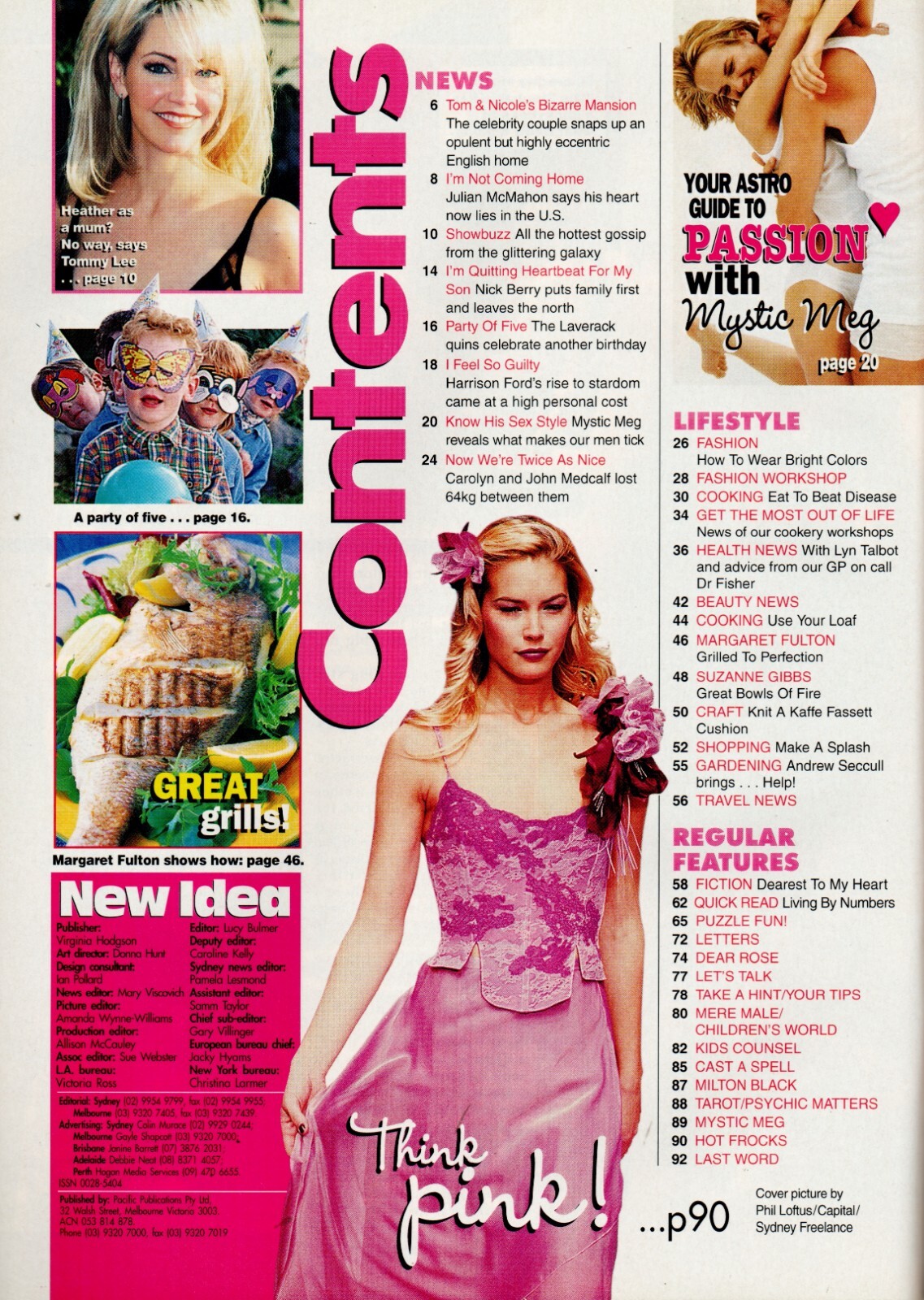 New Idea Magazine Australia - September 6, 1997 - Princess Di + Nicole ...