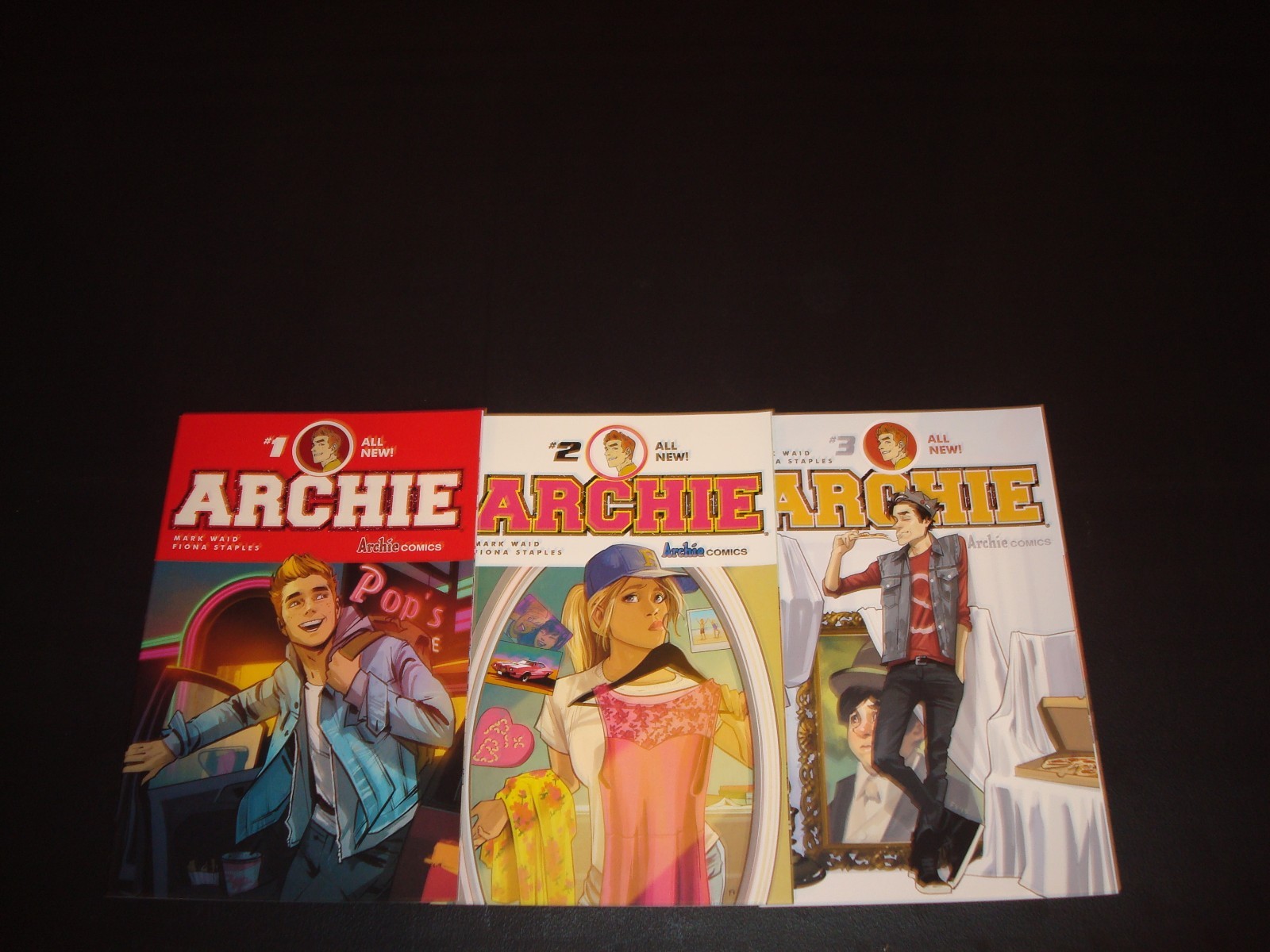 Archie 1 2 3 Complete Comic Lot Run Set Waid Staples Collection ...