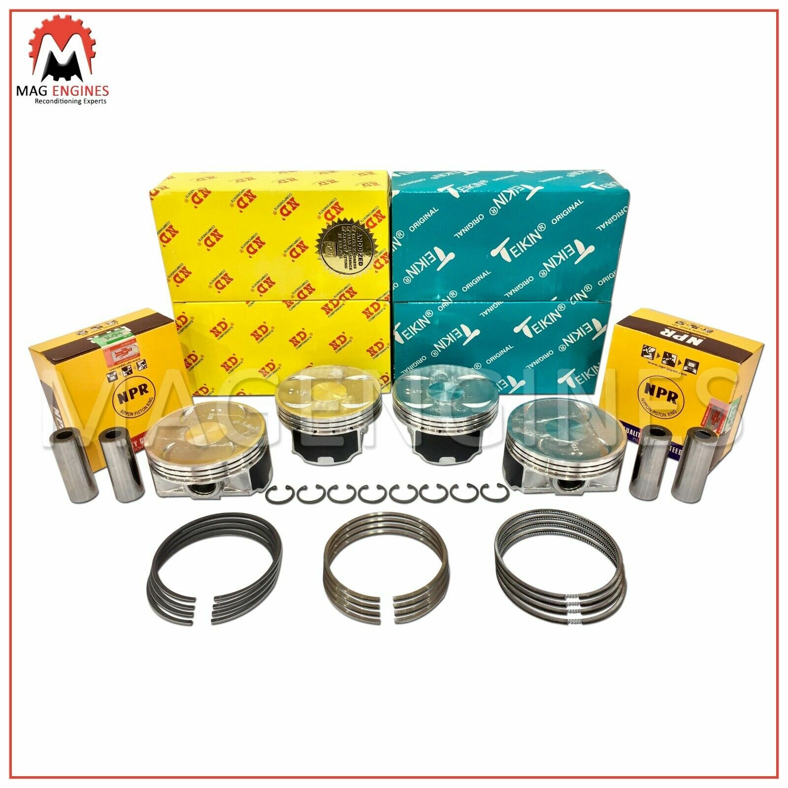 PISTON & RING SET SUBARU EJ25 SOHC 16V FOR IMPREZA FORESTER LEGACY 2.5 ...
