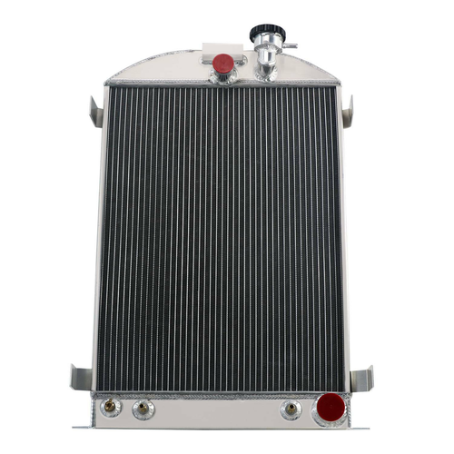 3 Row Aluminum Radiator For Ford Model-A/Chevy-V8-Engine 1930-1931 Hot ...