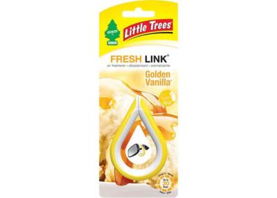 Little Trees Fresh Link Air Freshener, GOLDEN VANILLA - CAR HOME OFFICE ...