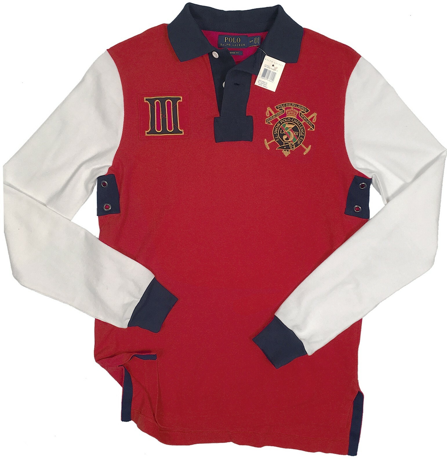 NEW $175 Polo Ralph Lauren Snow Polo Challenge Cup Polo Shirt! Custom ...