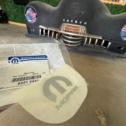 (1) 08-23 Chrysler Dodge Jeep Mopar Decal Window Kit Mopar New OEM ...