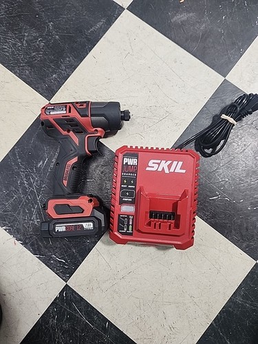 Skil ID574401 12V Cordless Brushless 1/4 Hex Impact Driver w/2ah Batt ...