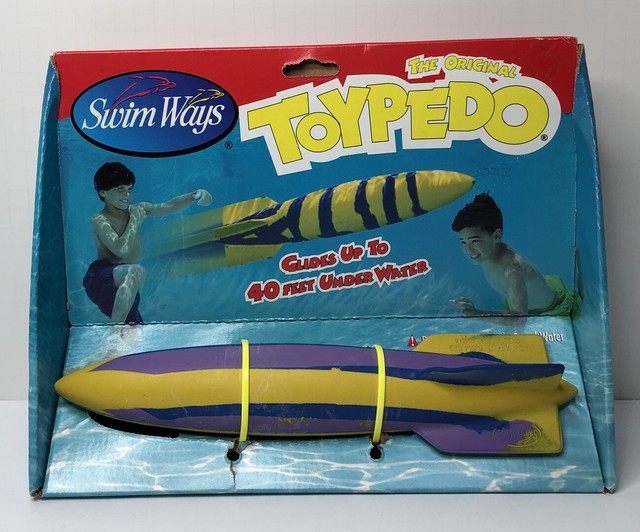 SwimWays Original Toypedo Torpedo Pool Water Toy Glides Underwater 2006 ...