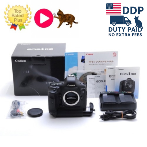 [ Near MINT in Box ] Canon EOS 1DX 18.1MP DSLR Camera Body From Japan ...