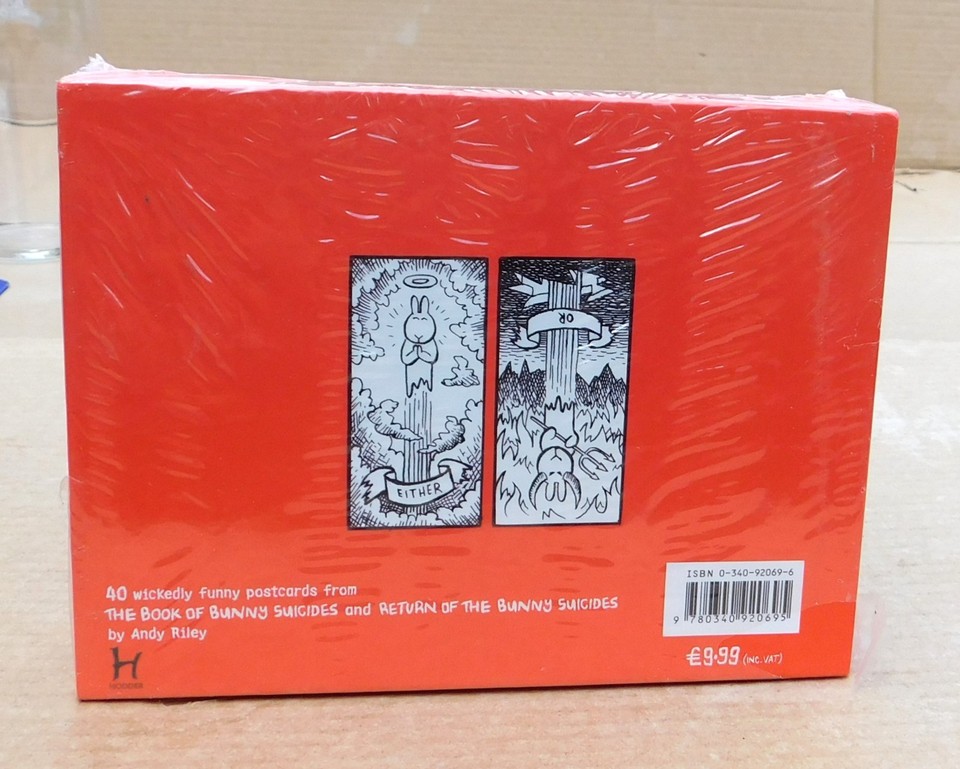 Bunnies in a Box, The Bunny Suicide Postcard Collection,40 Postcards ...