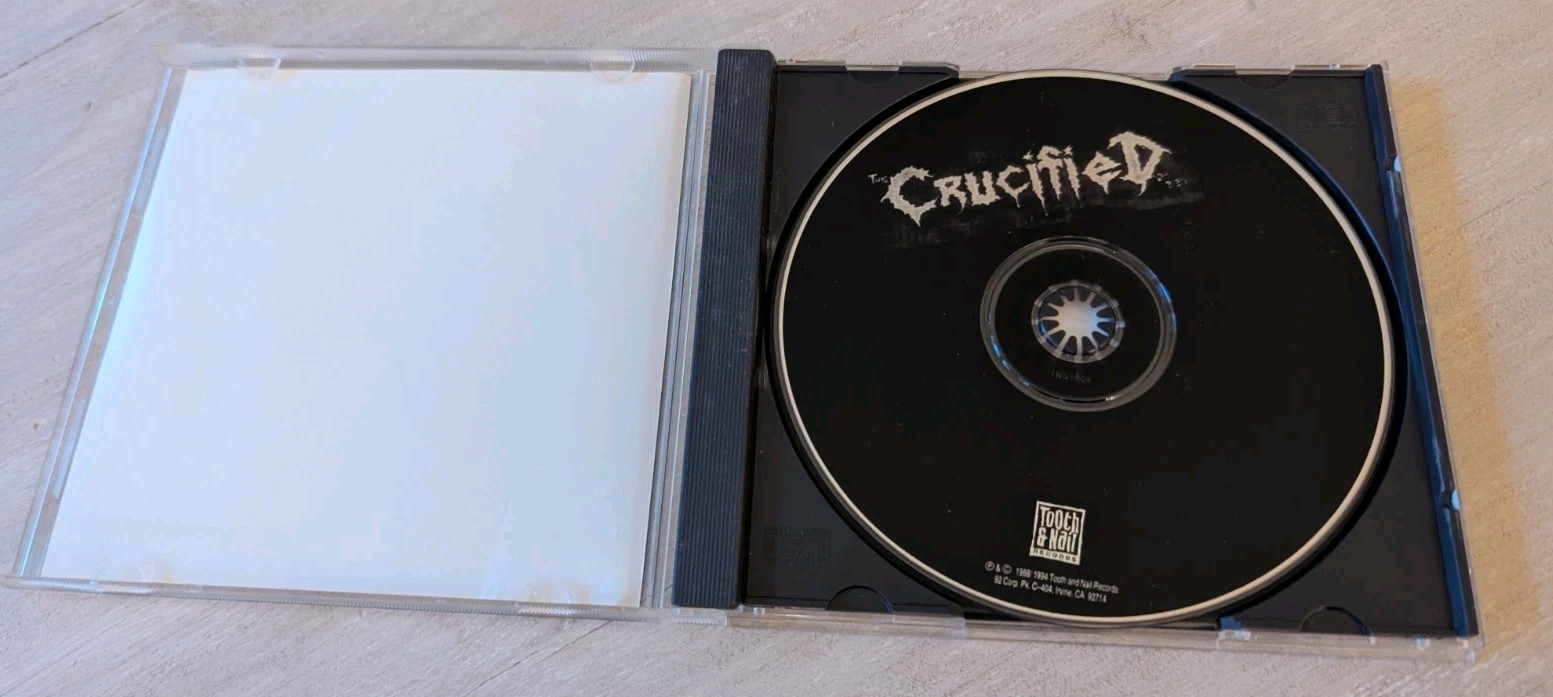 The Crucified CD Self Titled 1994 Tooth & Nail Records Christian ...
