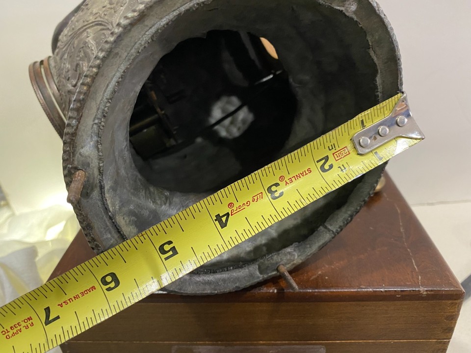 Medieval Lion Armour Clock Restoration Project Japy Frères Very Rare ...