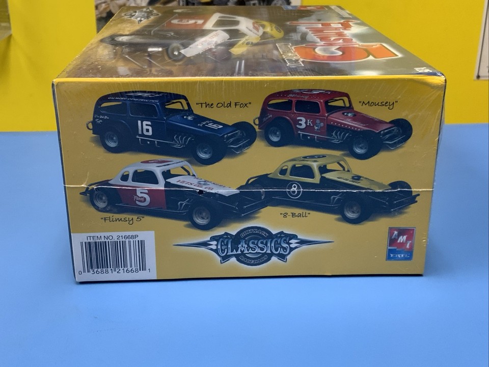 AMT Ertl Flimsy 5 Modified ‘36 Chevy Dirt Track RACECARS Released in ...