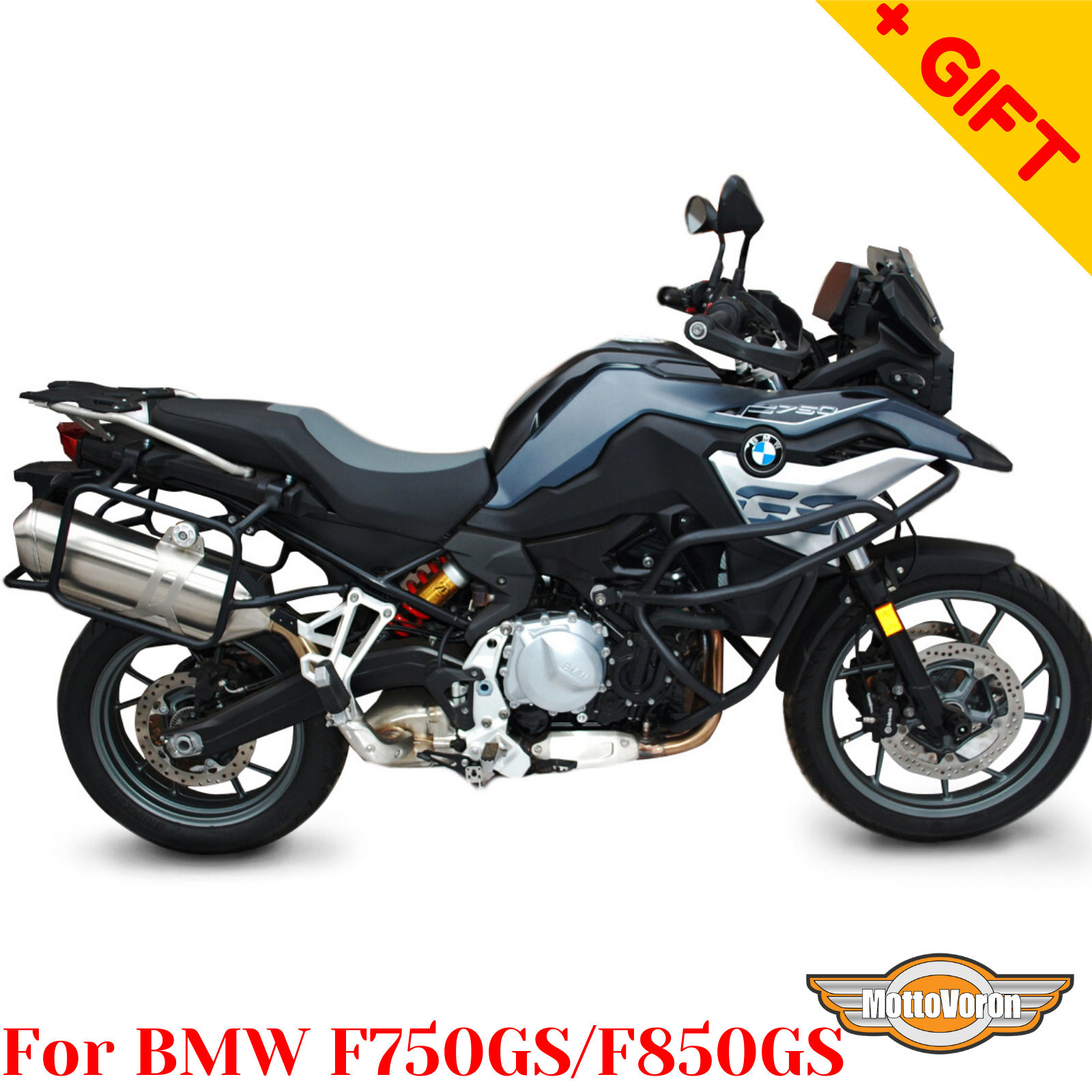 For BMW F850 GS crash bars engine guard F750GS, Bonus | eBay