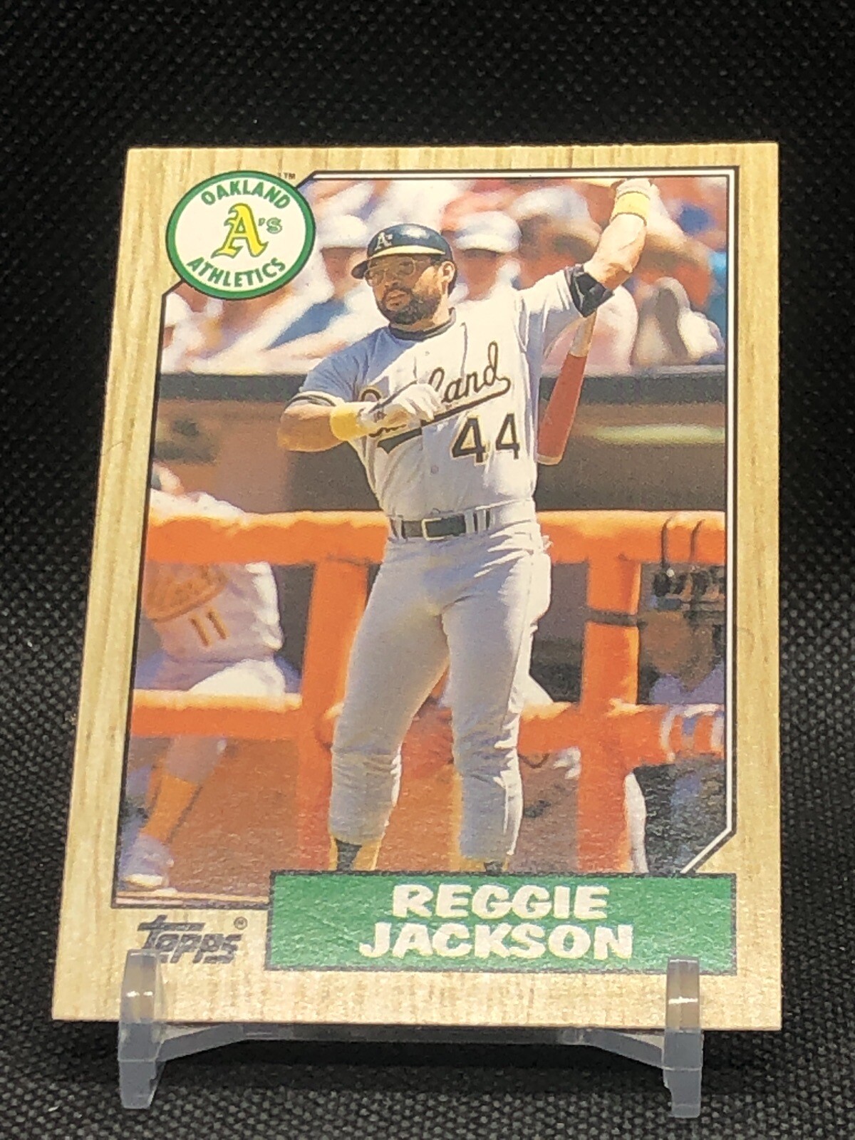 1987 Topps Traded Reggie Jackson #52T Oakland A’s HOF ⚾️ | eBay