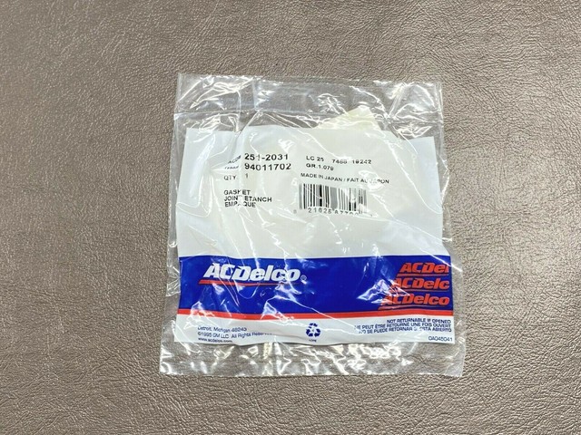 Genuine GM Engine Coolant Pipe O-ring 94011702 for sale online | eBay