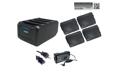 Zebra 4-Port Battery Charger & Batteries for TC70 TC75 TC77 | SAC-TC7X ...