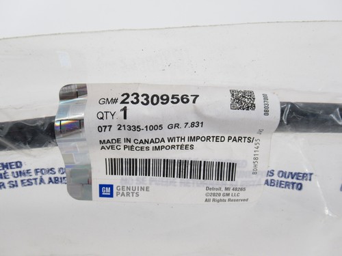 Genuine OEM GM 23309567 Front Bumper Cover Upper Seal 2014-2019 ...