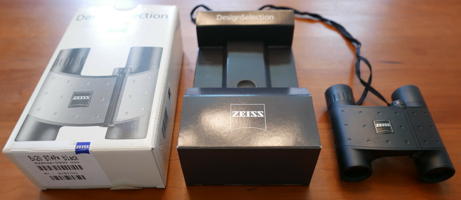 Zeiss 8x20 Design Selection Binoculars B T* P* Black | eBay