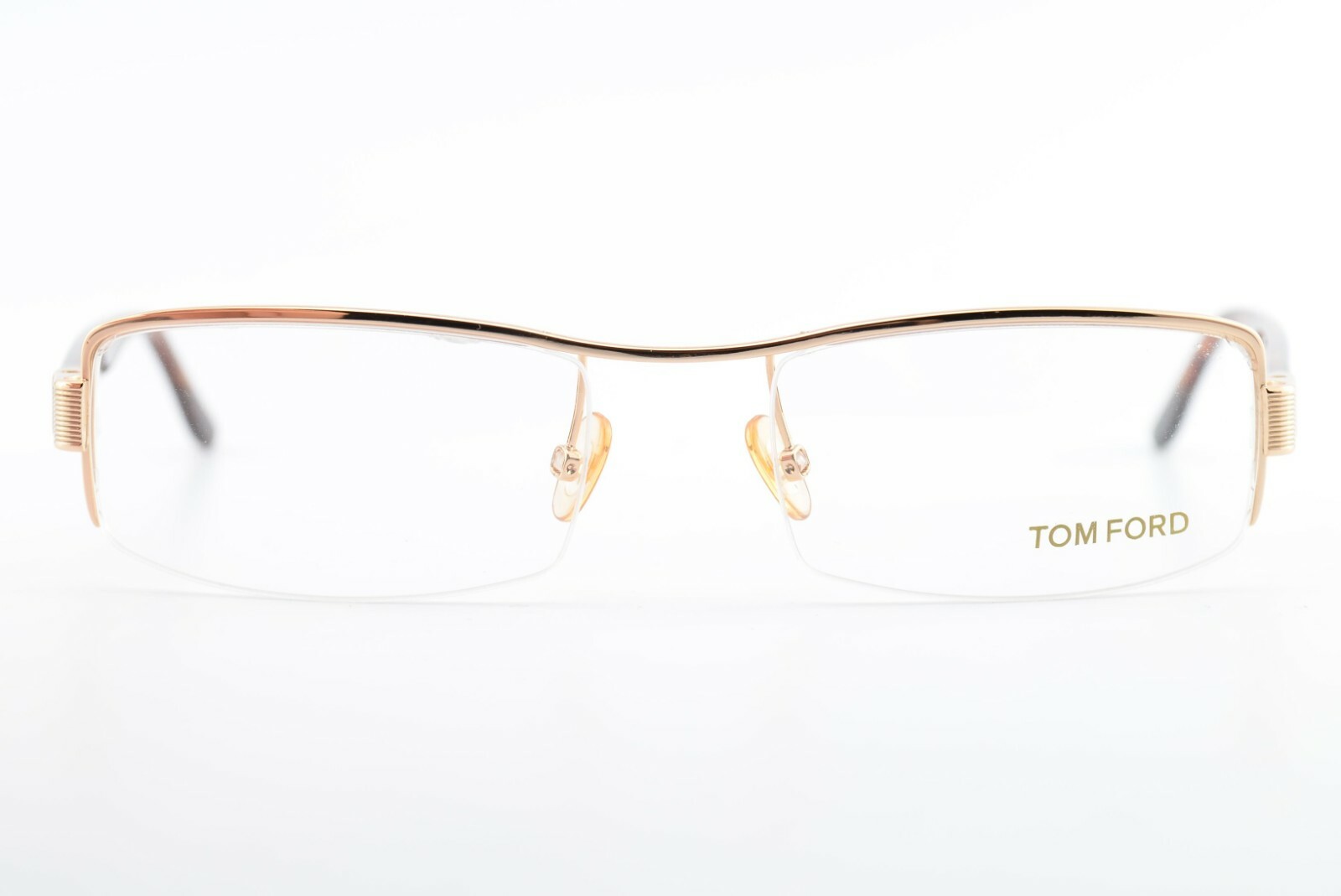Tom Ford Glasses Frame Tf 5093 772 55 18 135 Square Half Rim Gold ...