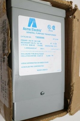 Transformers - Acme Electric Transformer