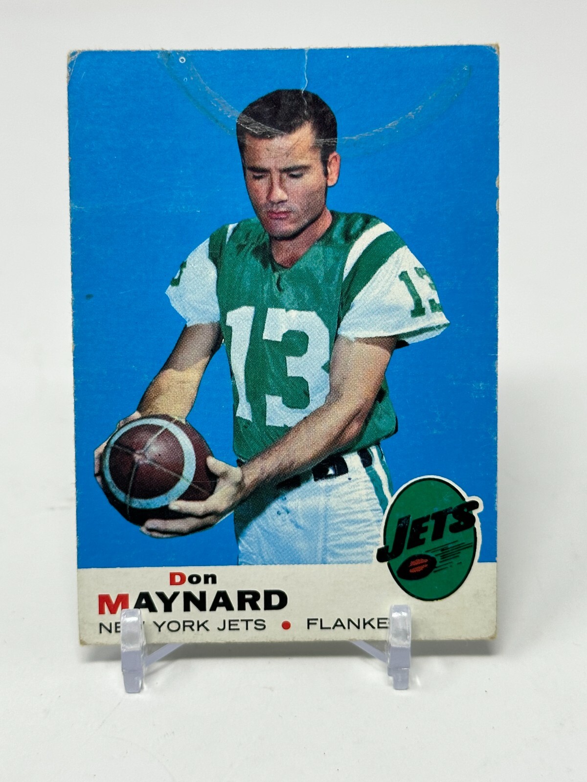 1969 Topps Football Don Maynard Card #60 B | eBay