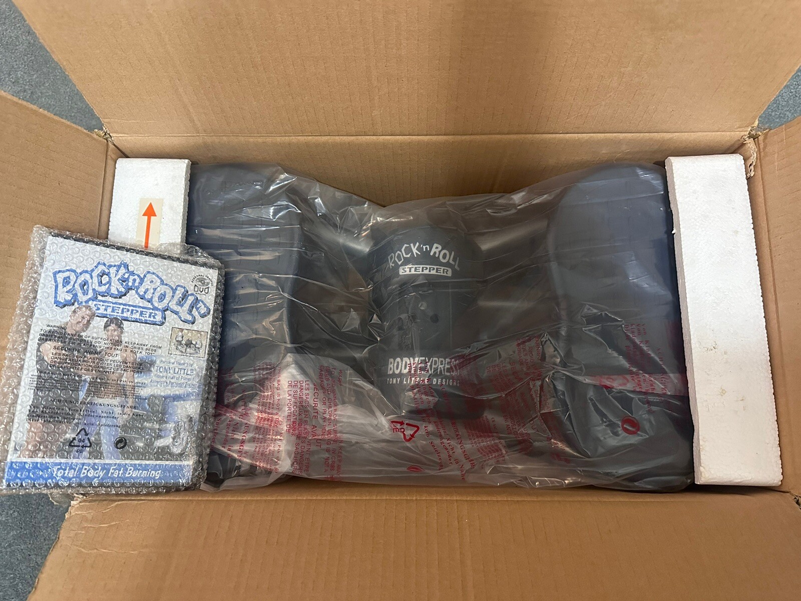 Rock 'N Roll Stepper Body EXPRESS by Tony Little with DVD New Open Box ...