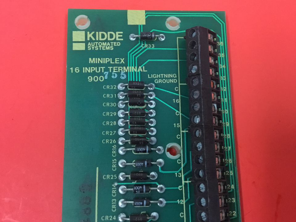 Kidde MiniPlex - P/N:900755 - Expand Output Termination Board | eBay
