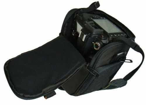 Black DSLR Camera Case Bag For Nikon D7000 D5500 D5300 D5200 D5100 ...