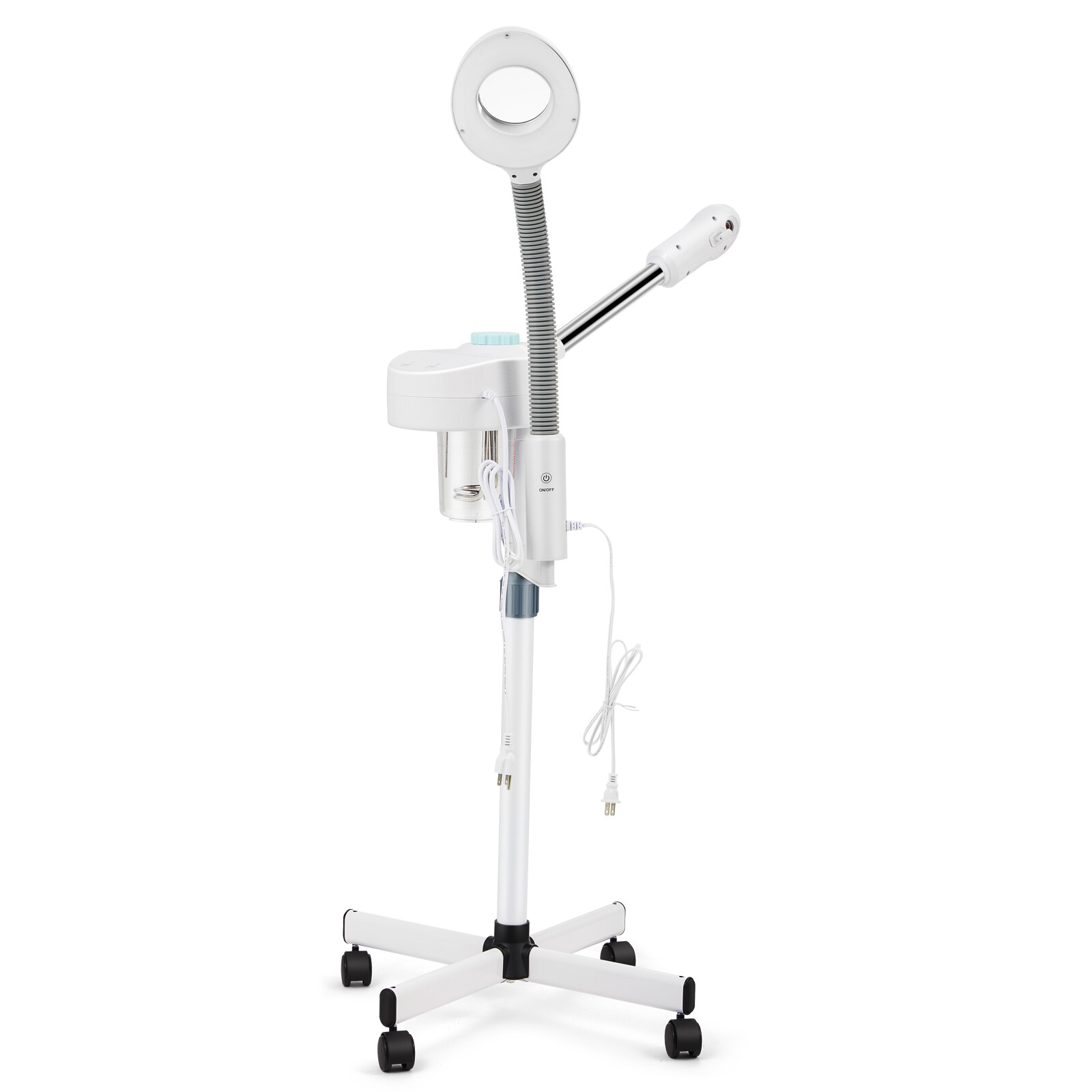 2IN1 Facial Steamer 5x Magnifying Lamp Hot Ozone Beauty Salon Spa ...